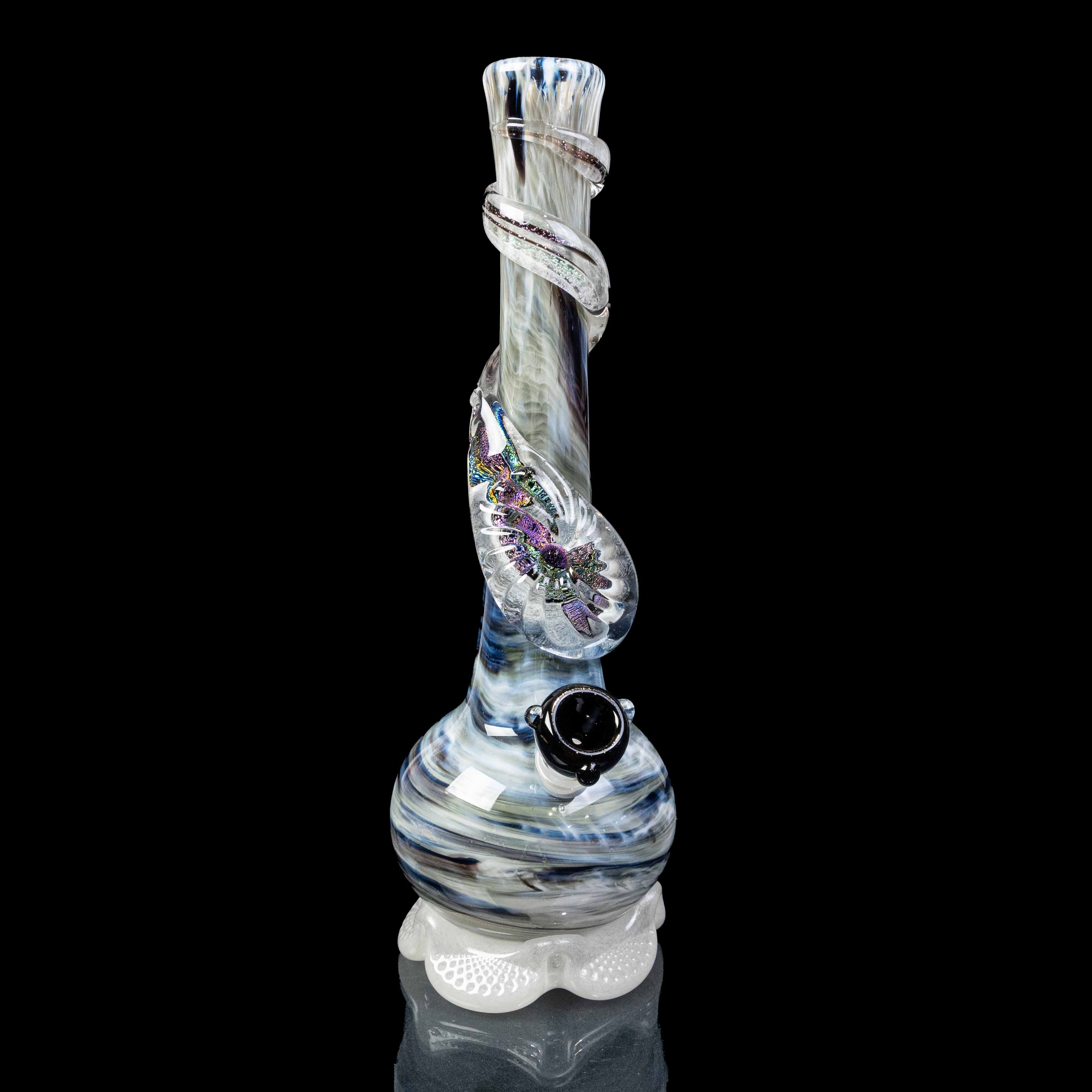 Cookies and Cream Glow - Slight Flaw – Noble Glass Gallery