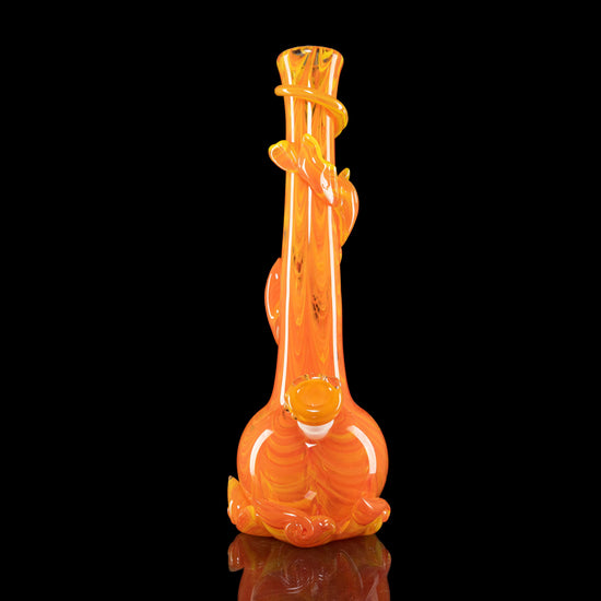 Fire Flames Orange Bong – Noble Glass Gallery